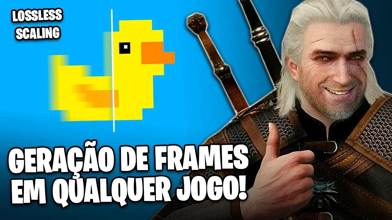 LOSSLESS SCALING COM FRAME GENERATION VAI SALVAR SEU PC FRACO! | Como ...