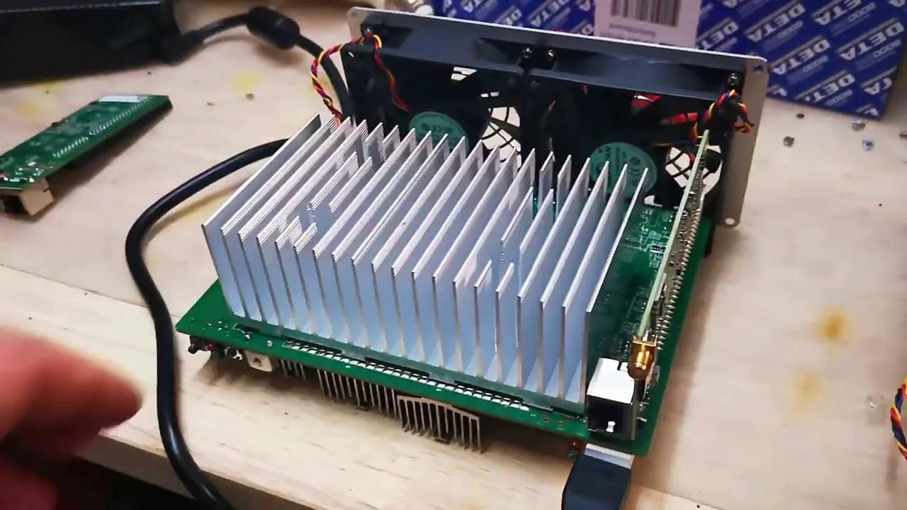 Goldshell LBC LBRY ASIC Miner Teardown & Troubleshooting