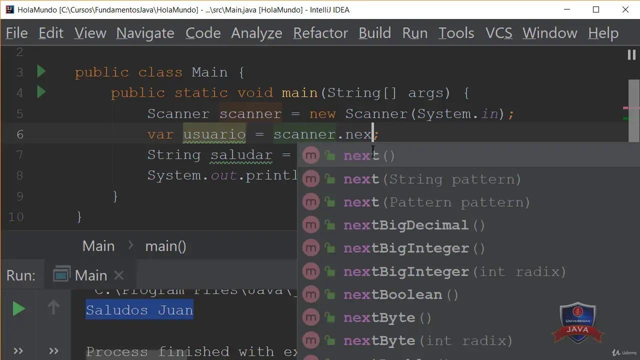 24 Ejercicio Clase Scanner En Java Curso Android Con Java Y Kotlin 2019