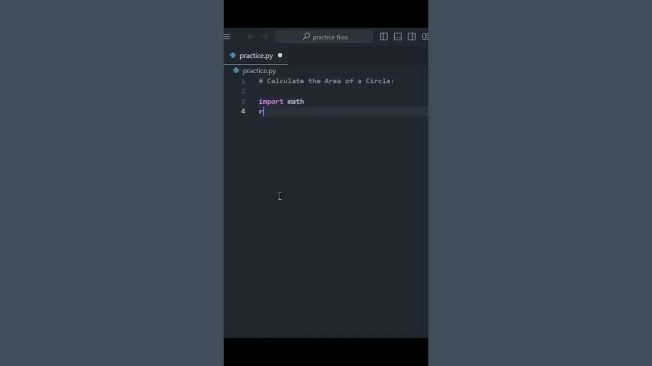 Calculate Area Of A Circle Python Pythonprogrammingcoding 6366
