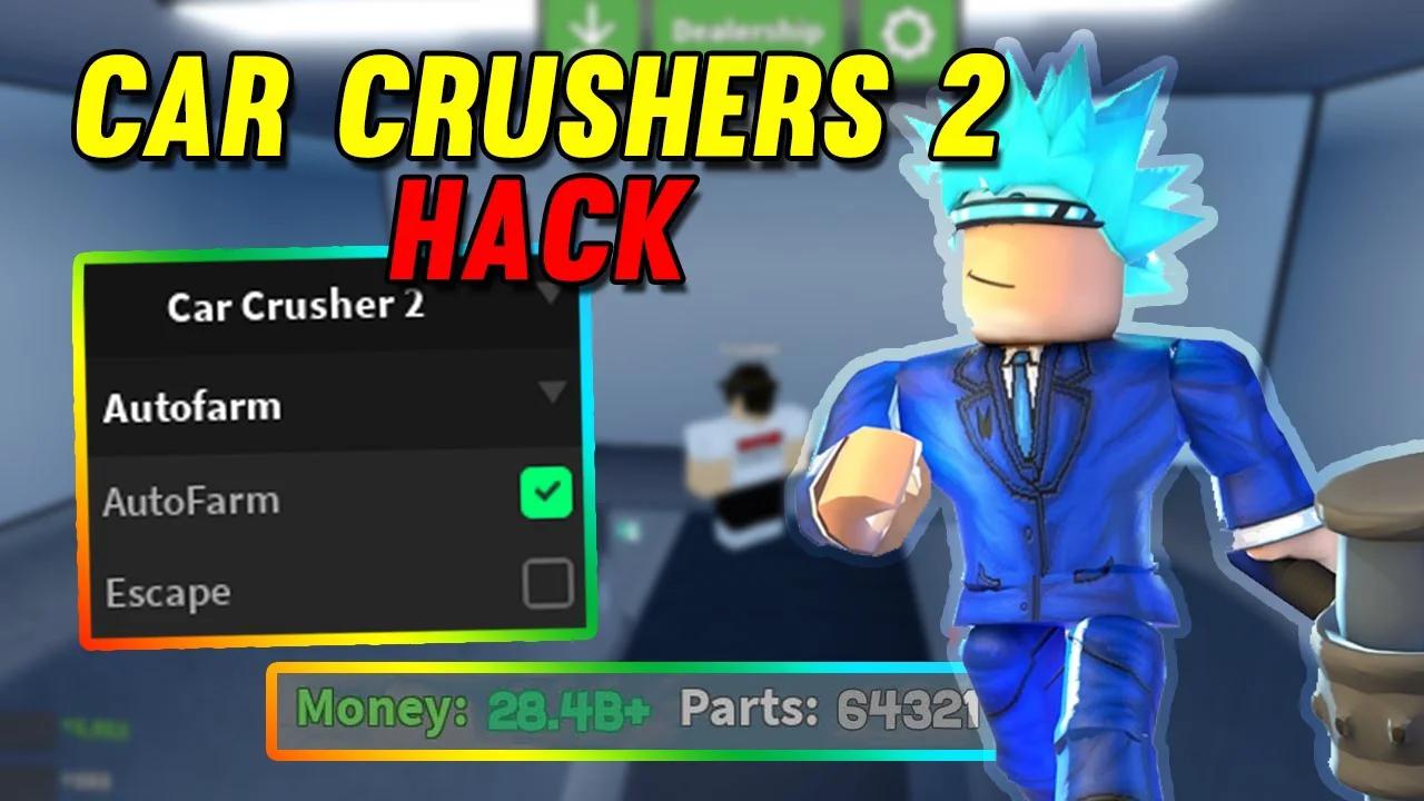 ROBLOX Car Crusher 2 Hack/Script Gui : Infinite Money, Auto Farm & More