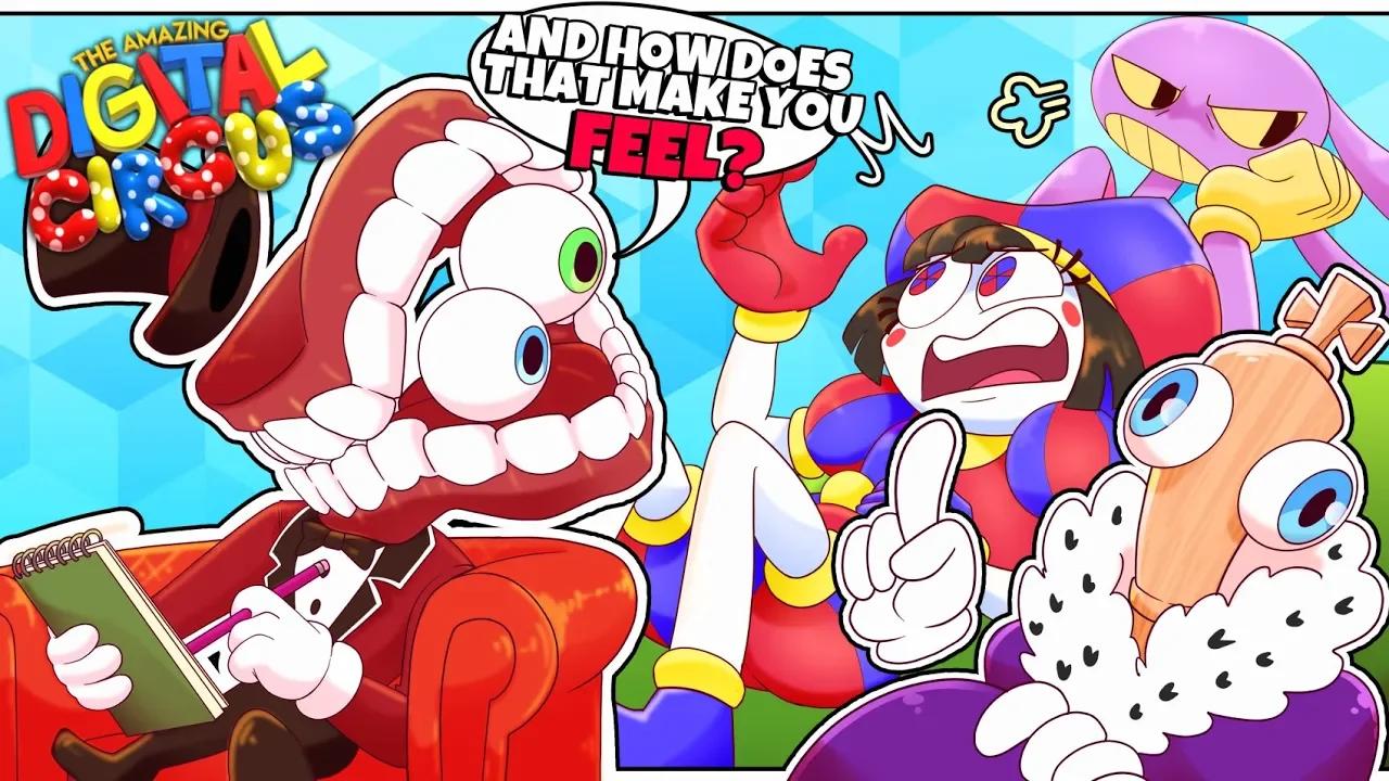 Pomni X Jax X Gangle's Digital Masquerade Therapy | The Amazing Digital ...