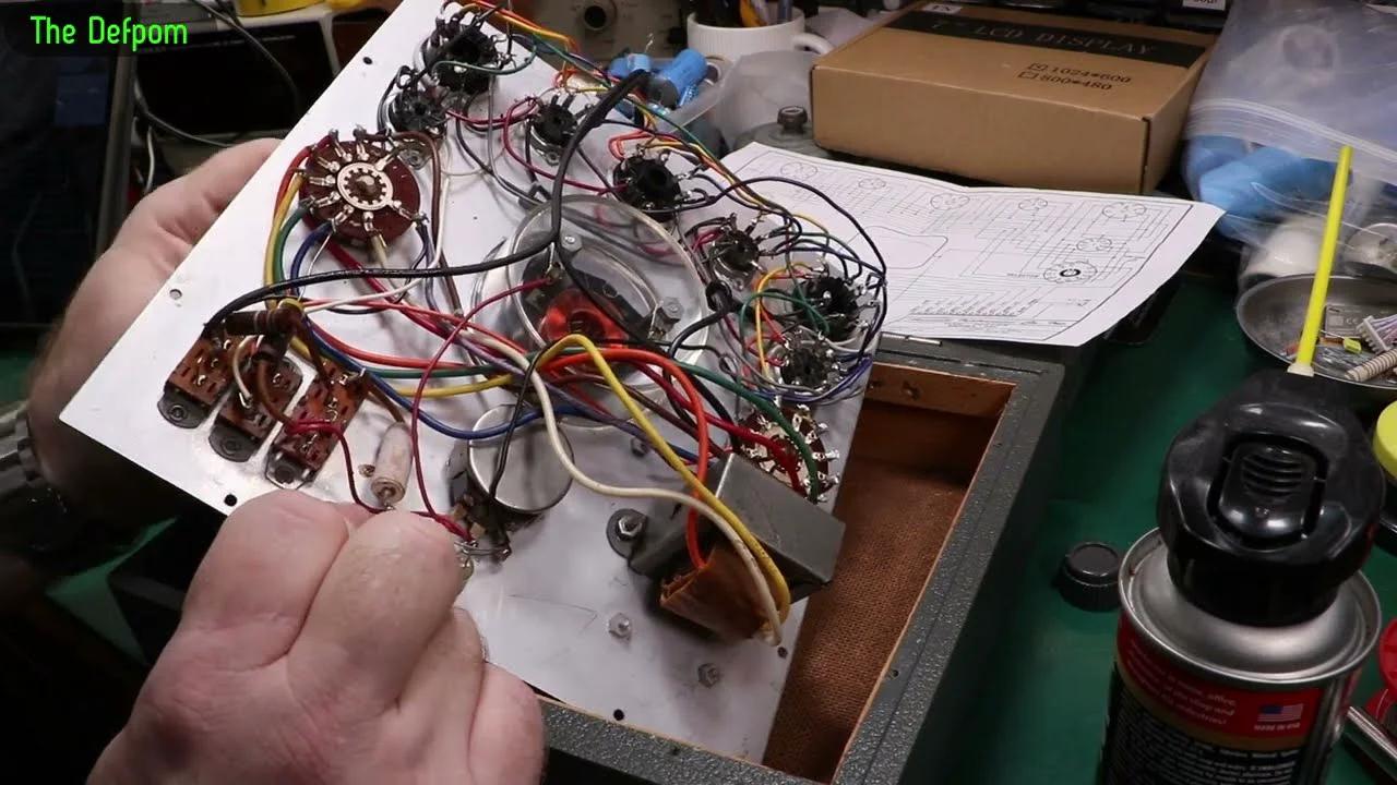 🔴 Tube Tester Repair - Accurate Instruments Co. Inc. Model 151 - Part 1 ...