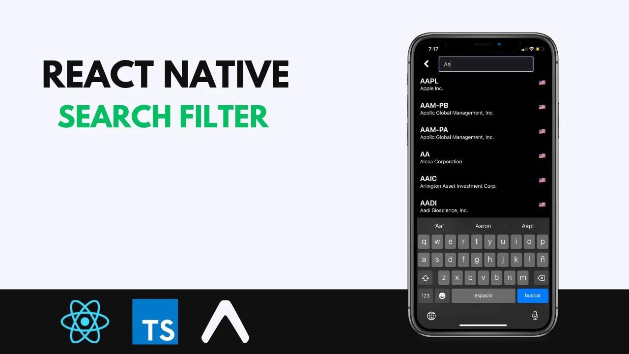 React Native Search Autocomplete | 2024