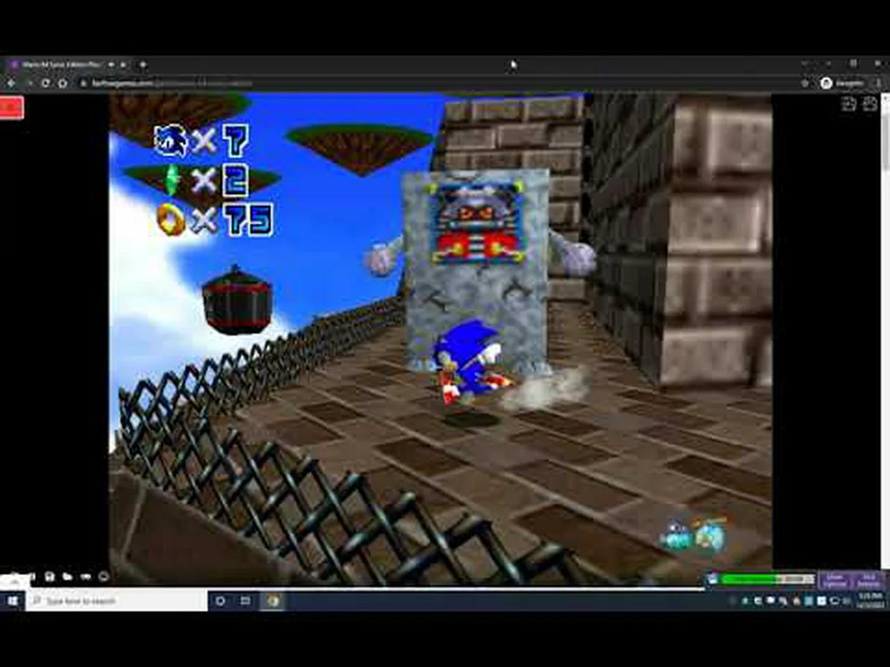 Sonic Gaming Super Mario 64 Sonic Edition Plus 43 Min Session (Full Video)