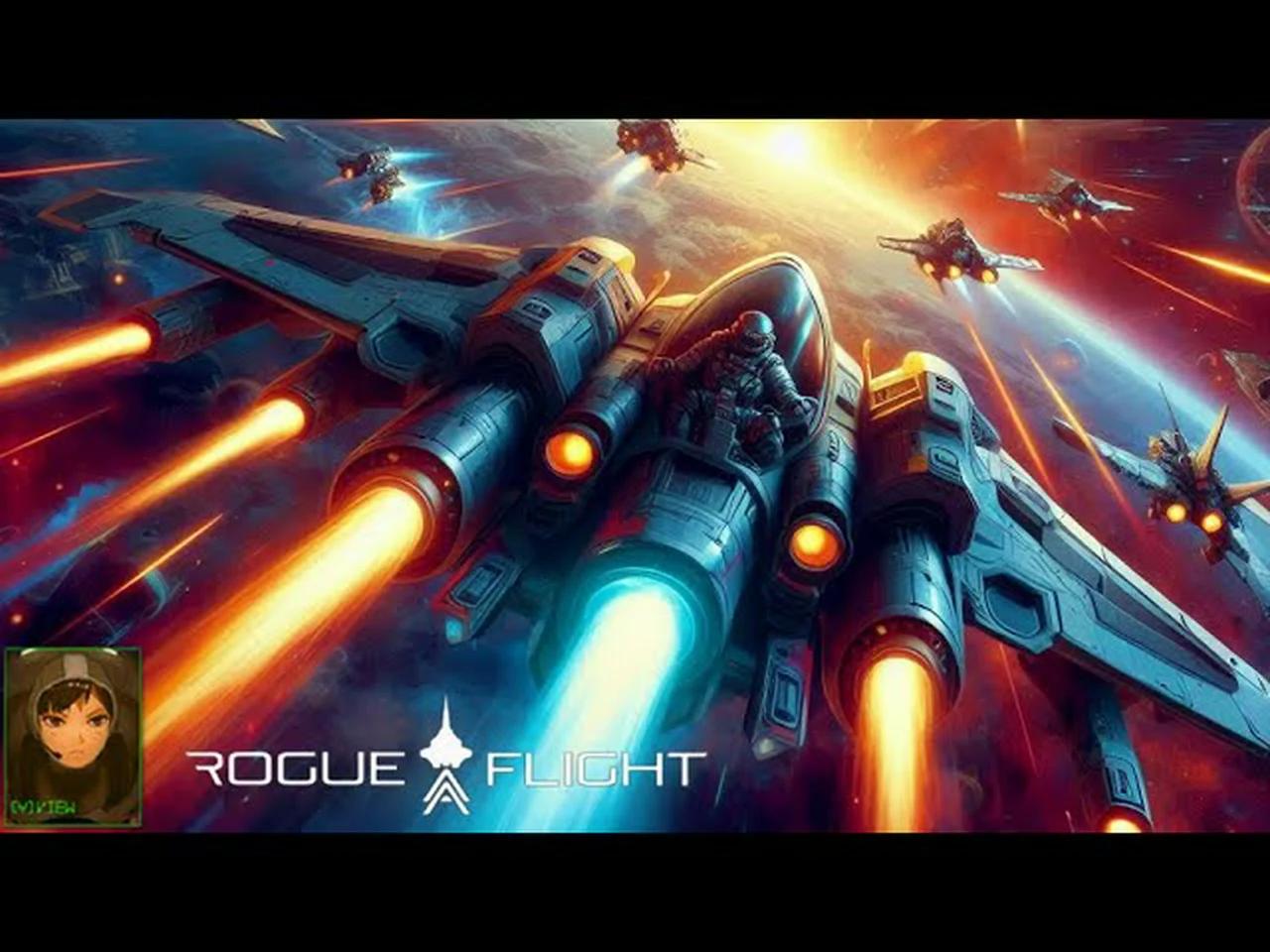 Rogue Flight Gameplay - 80s & 90s Anime-Inspired Space Combat Action