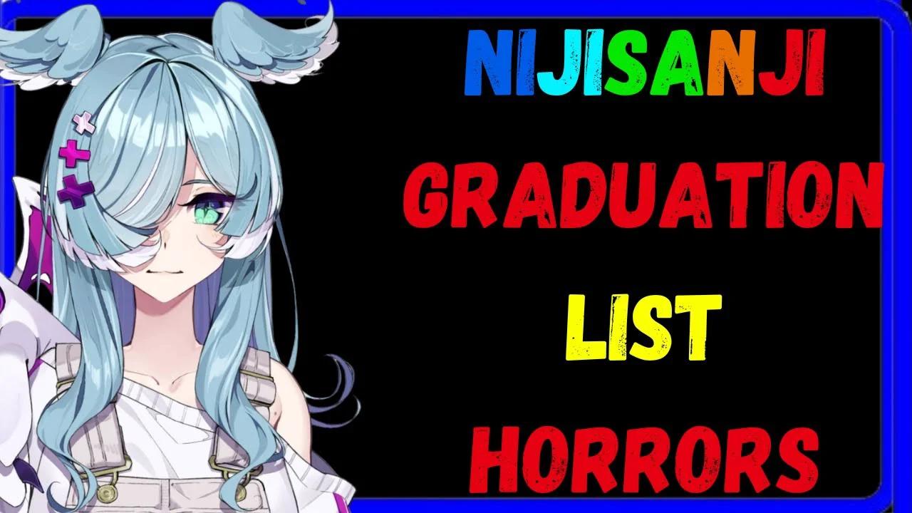 The nijisanji graduation list horrors , vtubers fired, and oren chan
