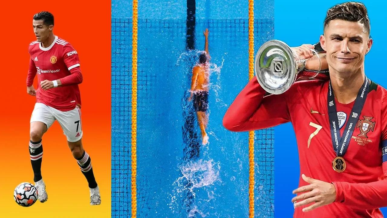How does Cristiano Ronaldo use Swimming?