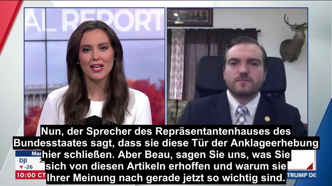 Abgeordneter Beau LaFave, ein Vertreter des Bundesstaates Michigan ...
