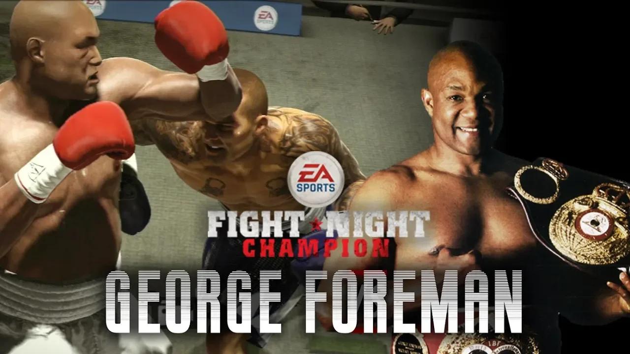 LEGENDARY JUGGERNAUT 🥊🥊🥊 George Foreman vs Isaac Frost | Fight Night ...