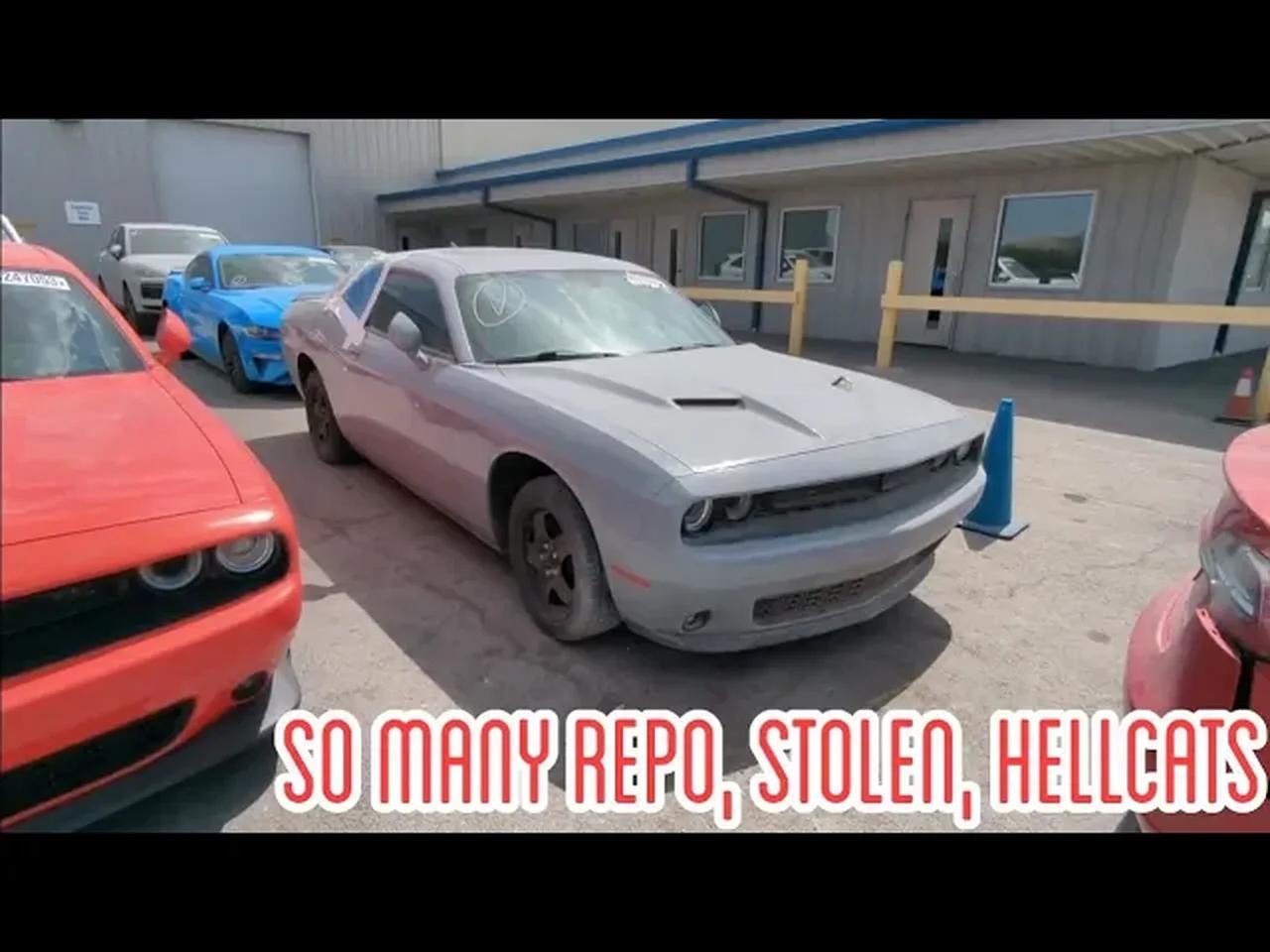 So Many Stolen Hellcats, Mopar, Repo Challengers