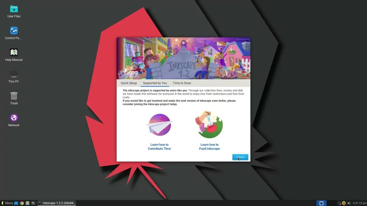 How To Install Inkscape On Linux Lite 6 2