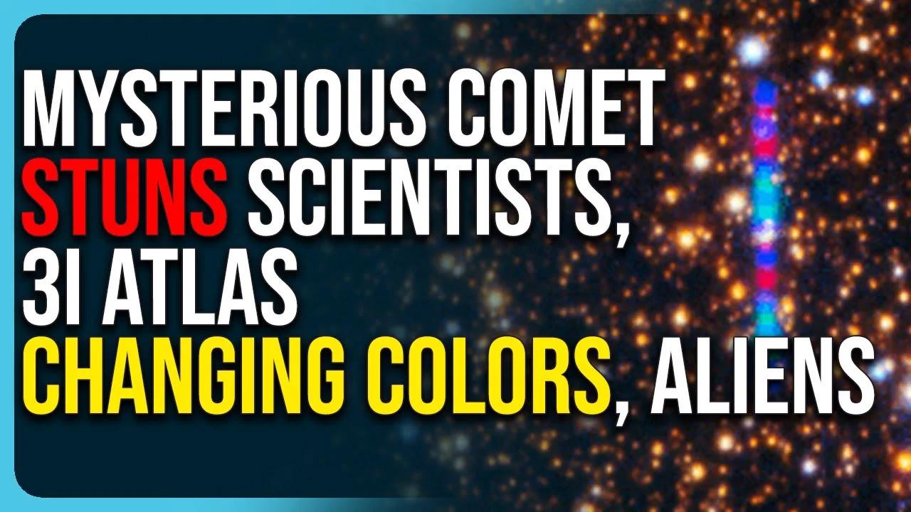 Mysterious Comet Stuns Scientists, 3I Atlas Interstellar Visitor ...