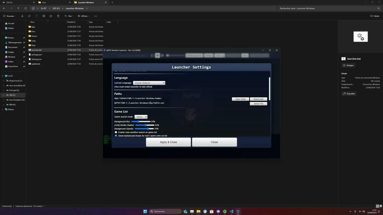 Install and configure fpPS4