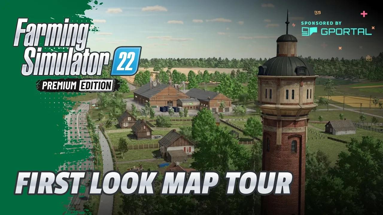 FS22 Premium Expansion - Preview Map Tour Sponsored by @GPORTAL_official