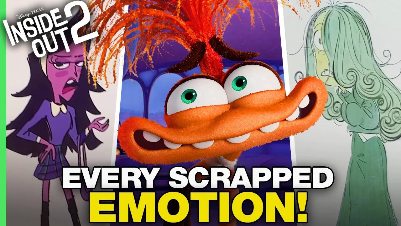 Every SCRAPPED Emotion from INSIDE OUT 2