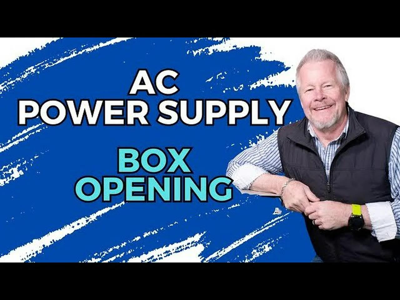AC Power Supply Box Opening and First Test ITECH 7321