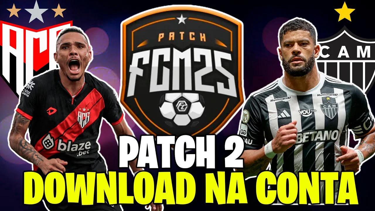 FCM25 PATCH 2- COMO INSTALAR MOD BRASILEIRÃO - DOWNLOAD - ATLÉTICO GO ...