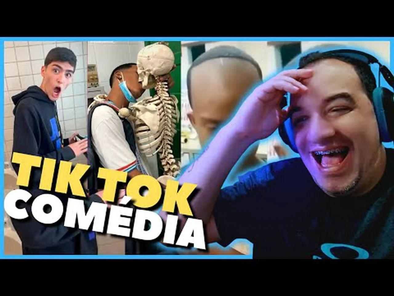 REACT | OS MELHORES TIK TOK DE COMÉDIA - TENTE NÃO RIR! #125