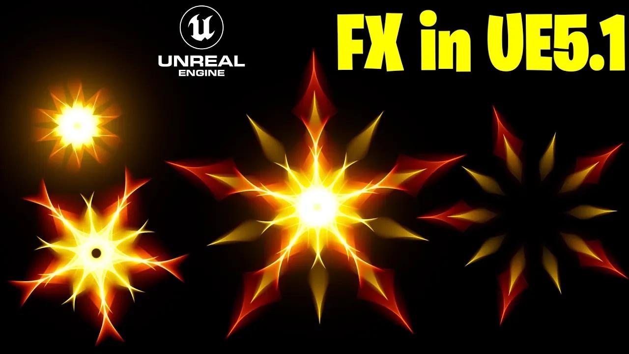 FX in UE5.1 Niagara Tutorial | Download Files