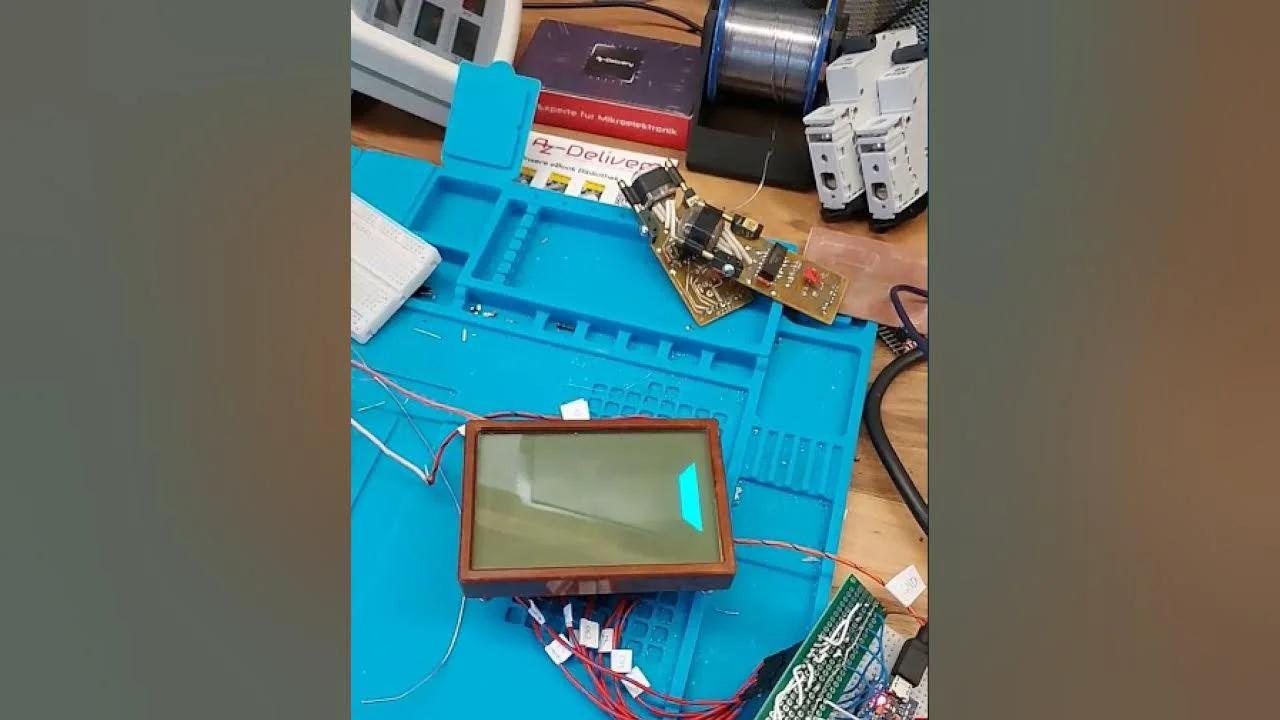 Soviet EL Display Running