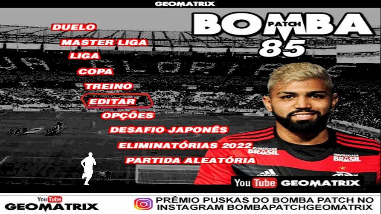 BOMBA PATCH 85 BRASILEIRÃO GEOMATRIX
