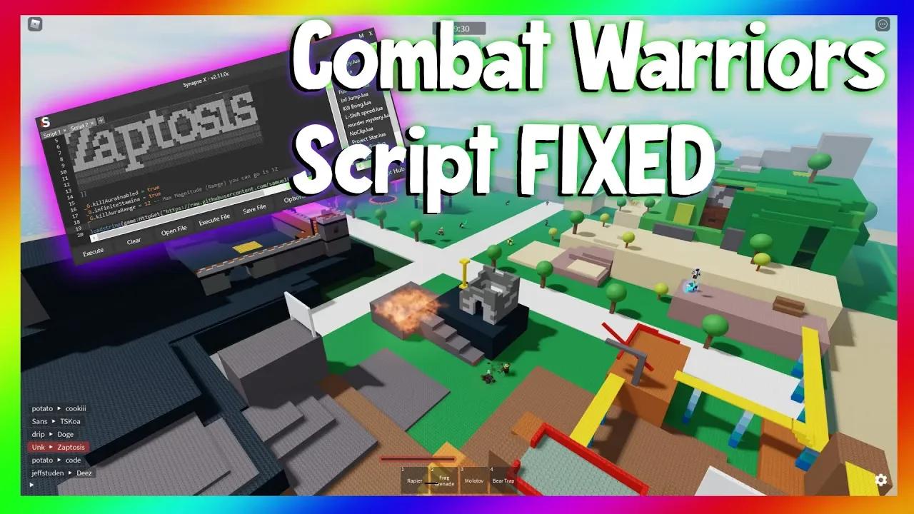 💠 Roblox Combat Warriors Script / Exploit Fixed | KILL AURA Kill Everyone Combat Warriors Hacks 2021