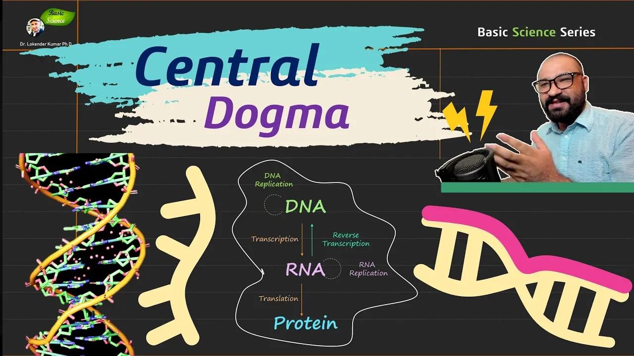 Central dogma of molecular biology | Biochemistry | Molecular Biology ...
