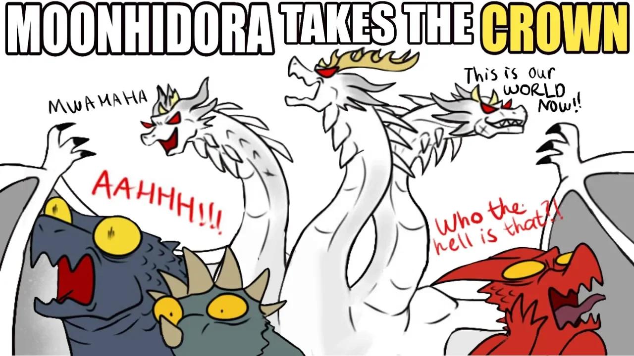 Godzilla KOTM| Moonhidora Vs. Godzilla and Muscle Mothra! (Godzilla ...
