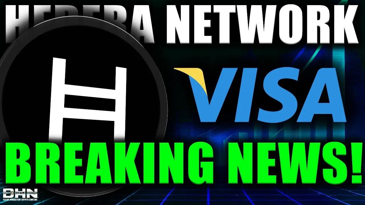 HBAR HEDERA | VISA SIGNS MAJOR HEDERA ECOSYSTEM PLAYER - EVERYTHING TO KNOW