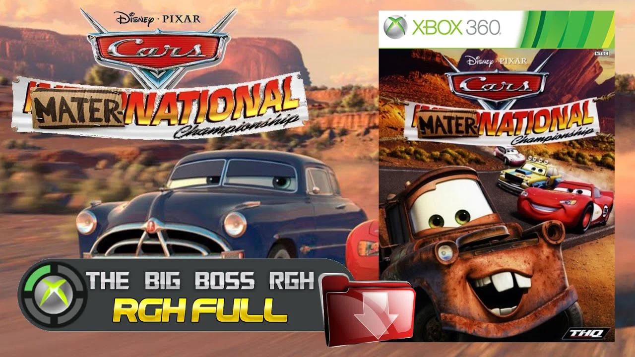 DISNEY PIXAR CARS MATER NATIONAL CHAMPIONSHIP / XBOX 360 / RGH FULL