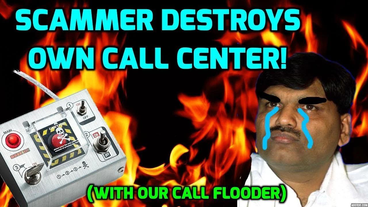 Indian Scammer Destroys Own Call Center!