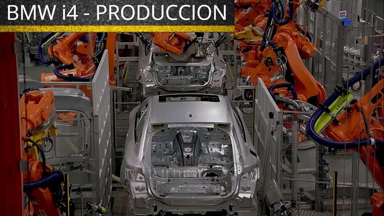Produccion del Nuevo BMW i4 - Body Shop