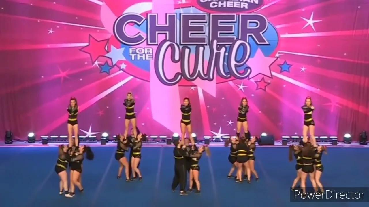Pirates Athletics Cheerleading Golden Pearl Cheer For The Cure 2022 Day 2