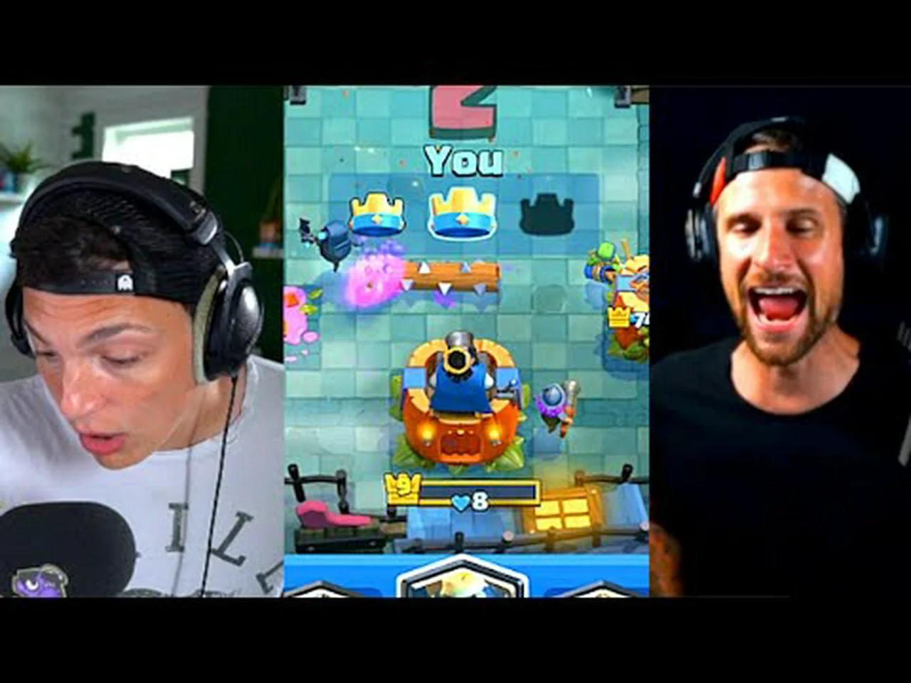 FUNNY MIRROR BATTLES Head 2 Head in Clash Royale!