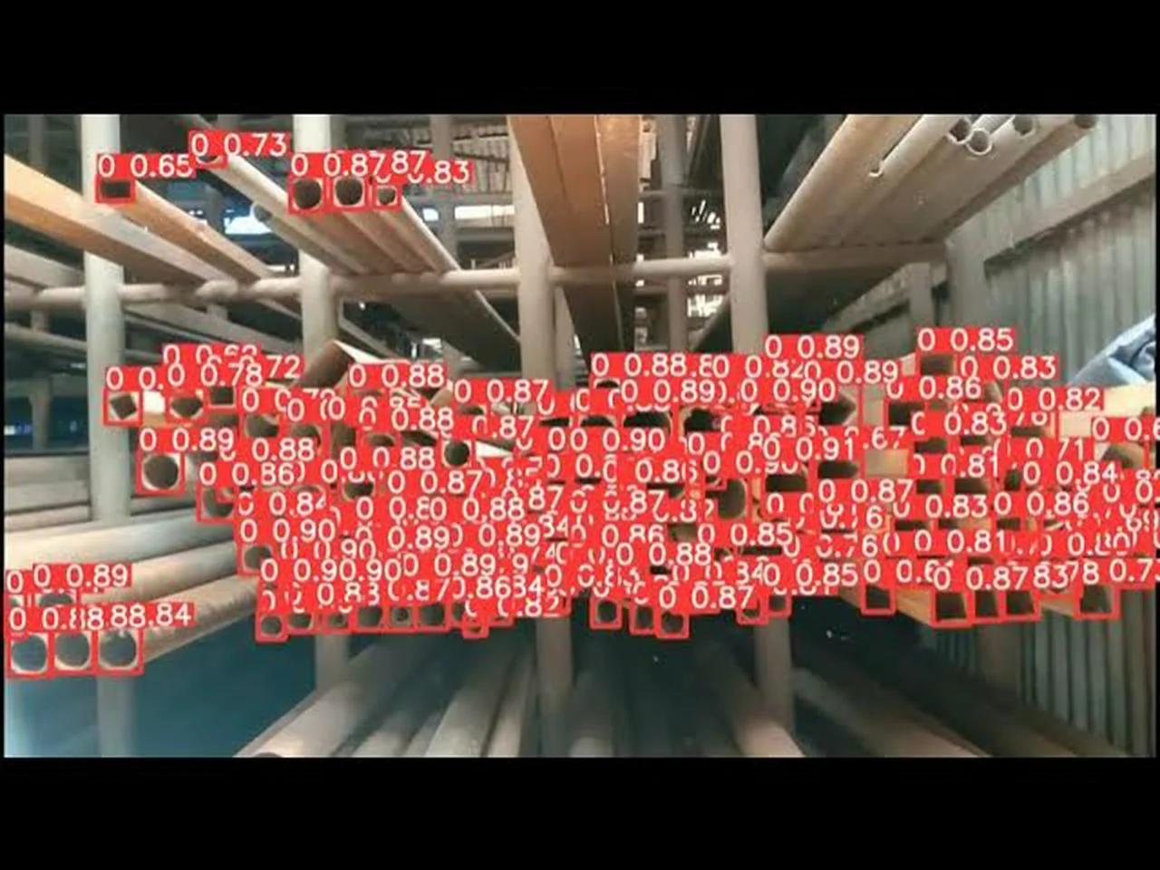 pipe counting yolov8 pipe counting yolov5 python code to count pipe ...