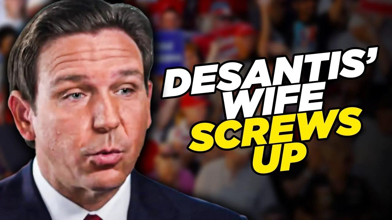 Casey Desantis Encourages Republicans To Commit Voter Fraud To Help Her Failing Husband