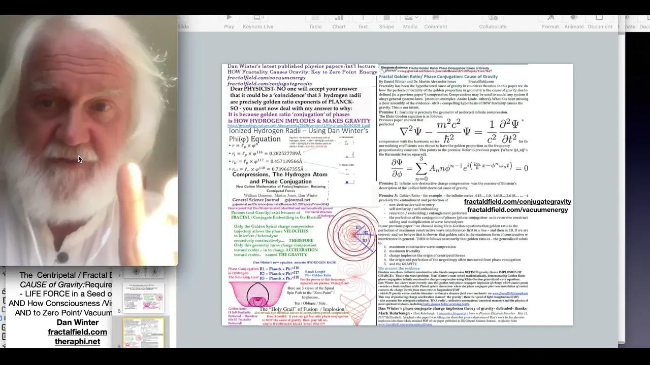 Fractal CAUSE of Gravity KEY to LIFE FORCE & Consciousness Vision AND ...