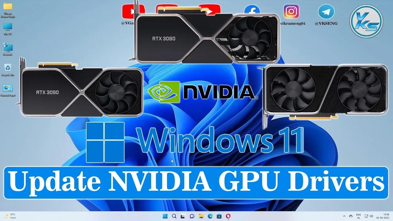 How To Update NVIDIA GPU Drivers | GeForce GTX And RTX Drivers On ...