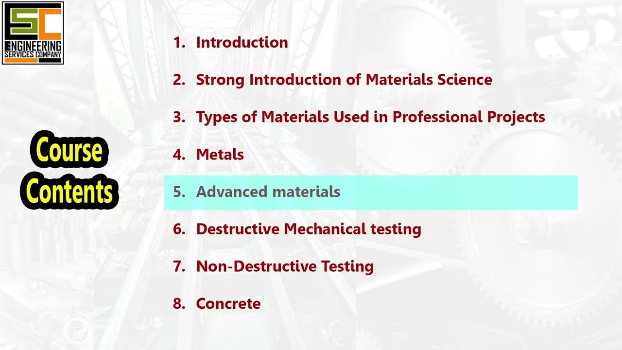 course contents #engineering #construction #fabrication #material # ...