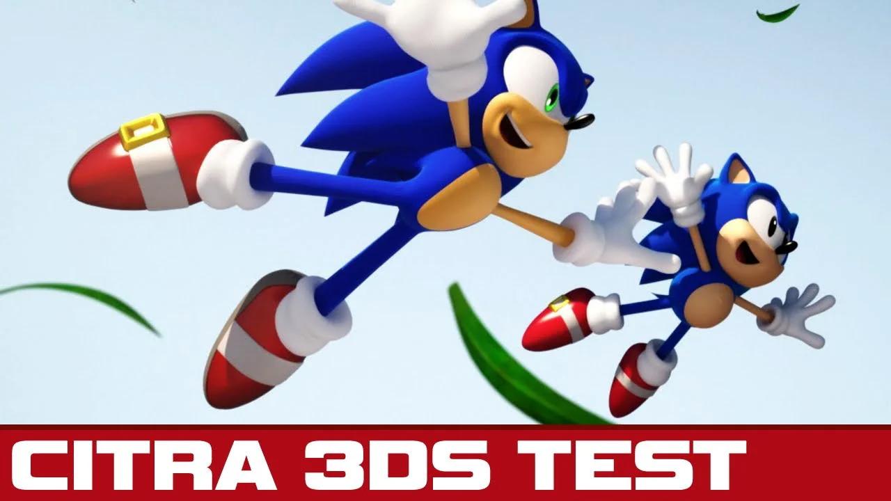 Sonic Generations 3DS - Citra Emu Test