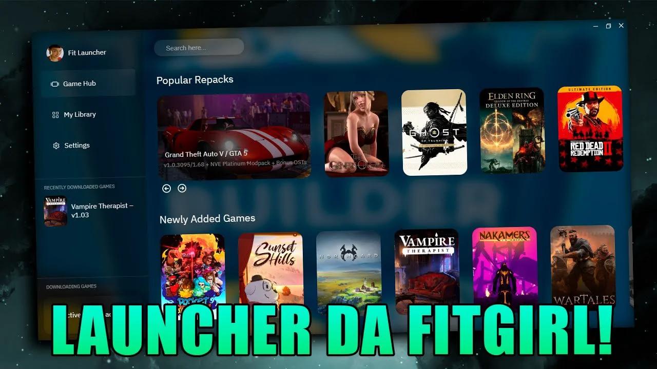Fit Launcher - O "launcher da Fit-Girl"!