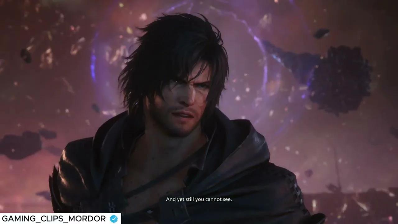 GAMING CLIP OF FINAL FANTASY 16 - Ultimalius Ending Fight Scene 4K @gaming