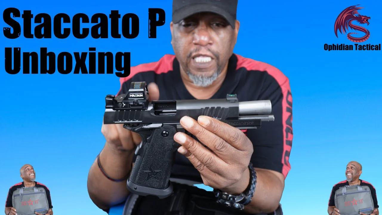 Staccato P Unboxing, Field Strip & Lube