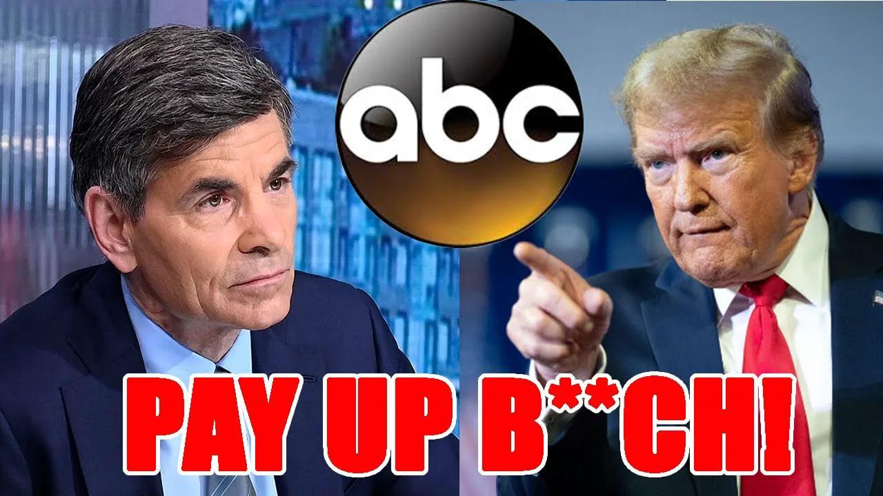Trump keeps WINNING! ABC and George Stephanopoulos FORCED to pay Trump ...