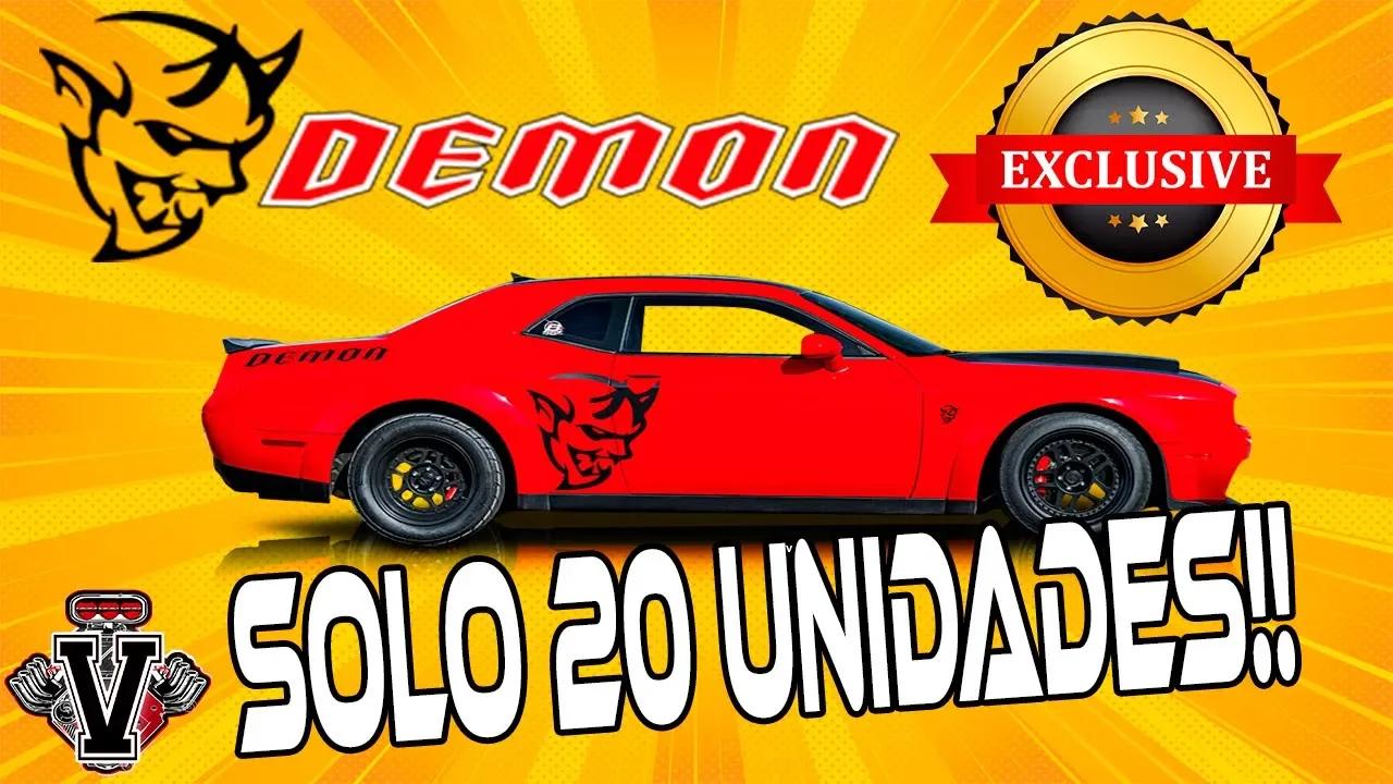 NUEVO CHALLENGER SRT DEMON 170 JAILBREAK ¡EL MAS EXCLUSIVO!!!