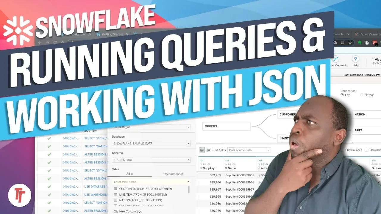 Getting started with Snowflake PT-3: Running queries and using JSON