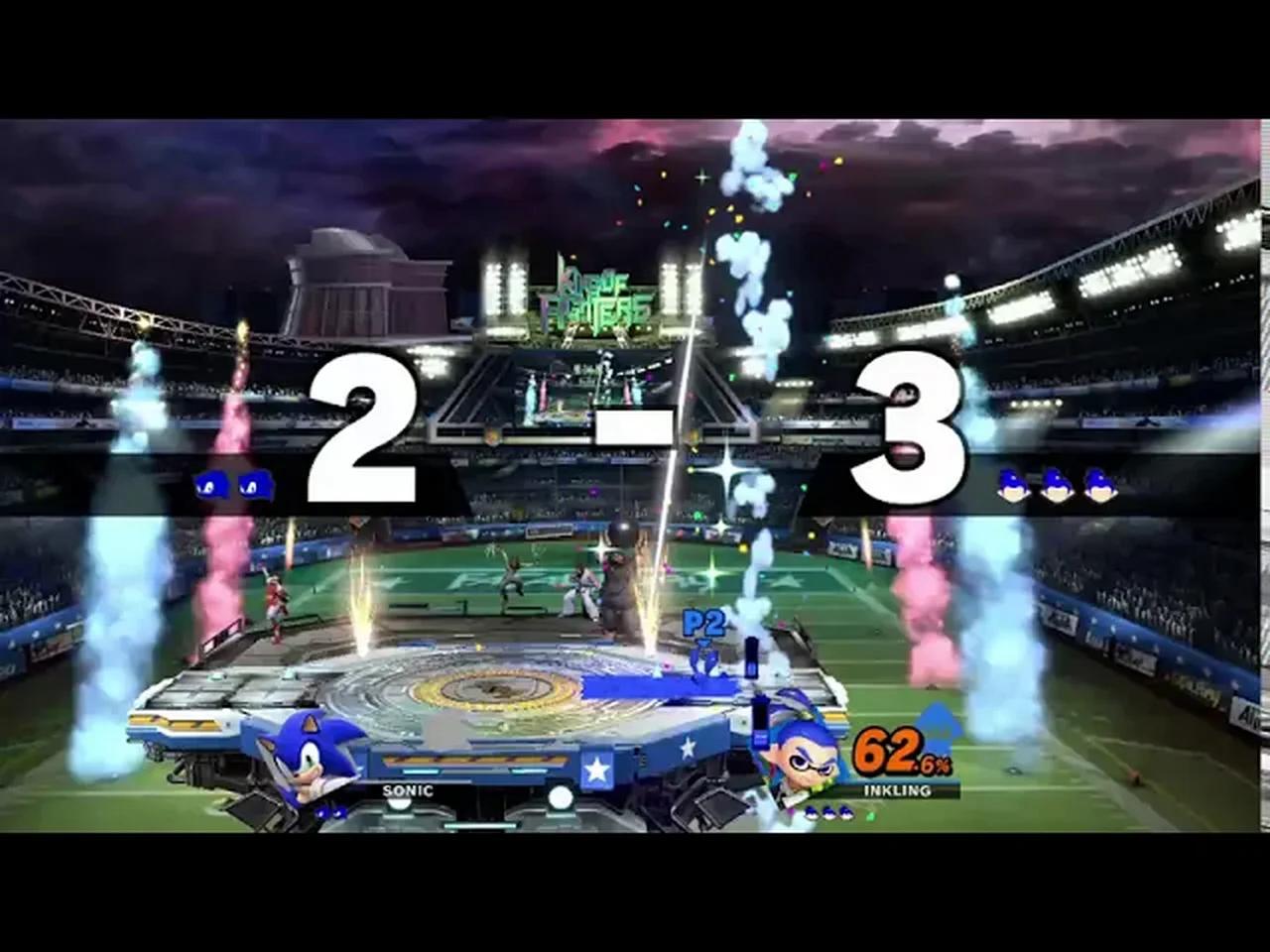 Super Smash Bros. Ultimate (Sonic the Hedgehog Vs. Inkling Boy) #2
