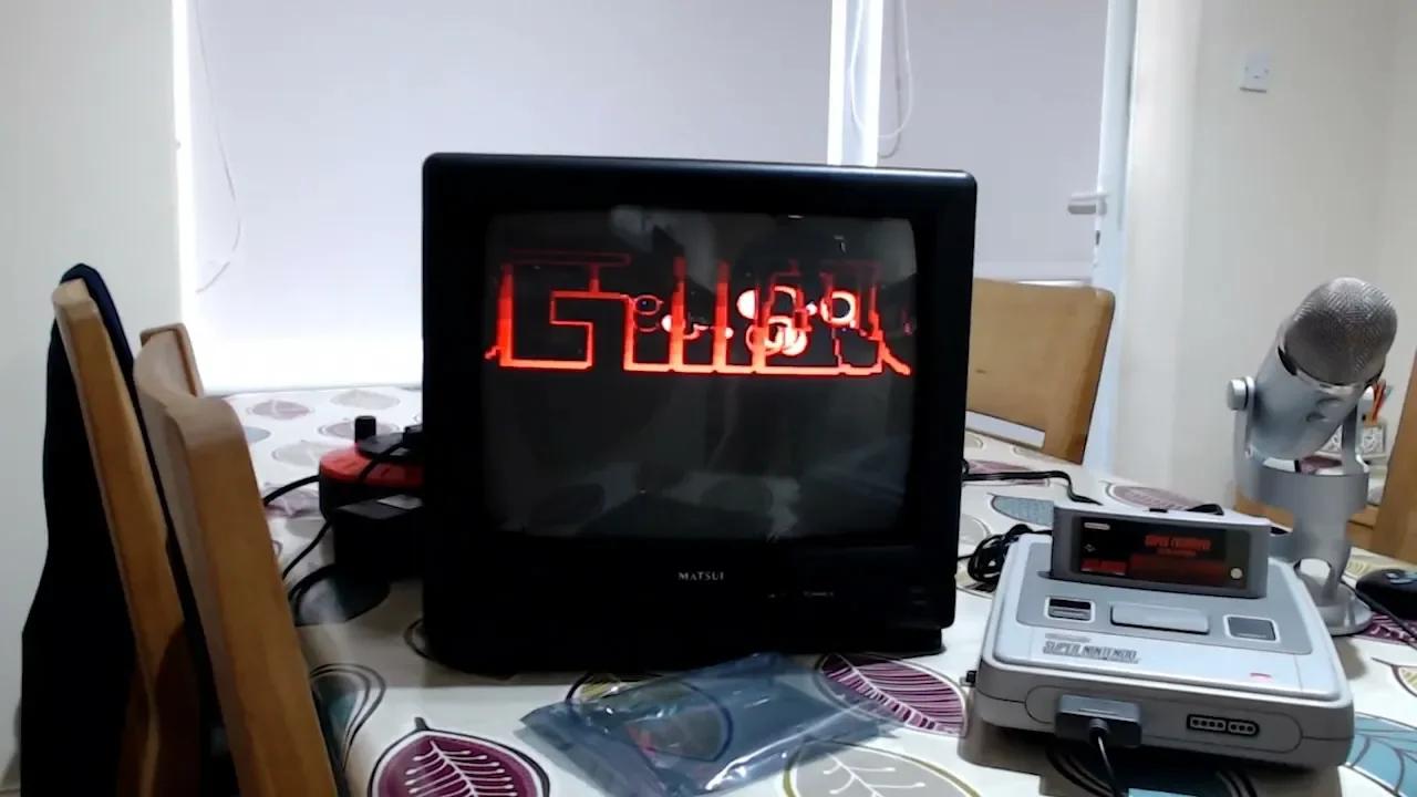 SNES Test With Super Everdrive Cart