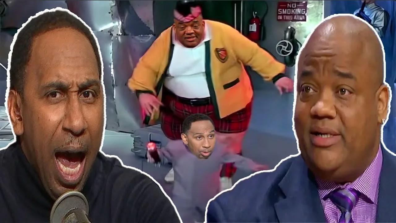 Stephen A Smith calls Jason Whitlock a FAT B**TARD on podcast! Whitlock ...